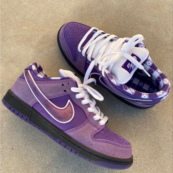 Nike | Shoes | Nike Purple Dunk Low Sneakers | Poshmark